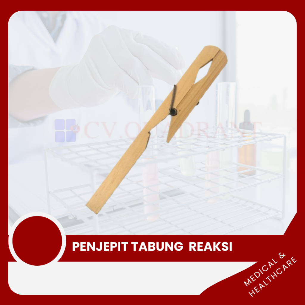 Jual Penjepit Tabung Reaksi / Penjepit Tabung Kayu / Test Tube Clamp ...
