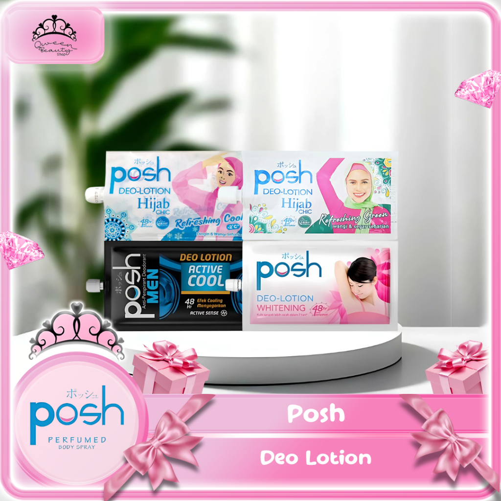 Jual Posh Deodorant Lotion Sachet 11gr | Shopee Indonesia