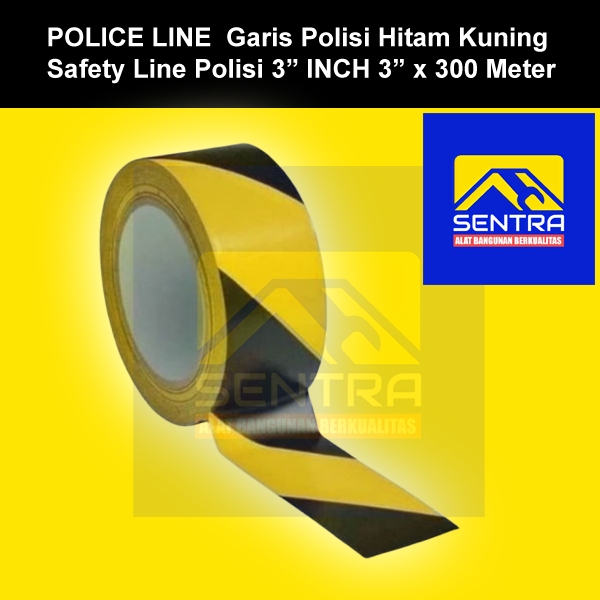 Jual (𝐒𝐄𝐍𝐓𝐑𝐀) 𝐏𝐎𝐋𝐈𝐂𝐄 𝐋𝐈𝐍𝐄 / 𝐆𝐚𝐫𝐢𝐬 𝐏𝐨𝐥𝐢𝐬𝐢 𝐇𝐢𝐭𝐚𝐦 𝐊𝐮𝐧𝐢𝐧𝐠 / 𝐒𝐚𝐟𝐞𝐭𝐲 𝐋𝐢𝐧𝐞 ...