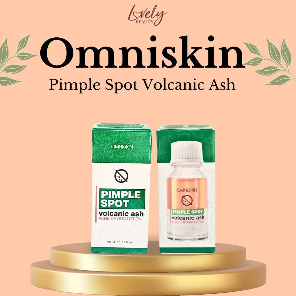 Jual LOVELY | OMNISKIN - Cica Volcanic Ash Pimple Drying Lotion - Obat ...