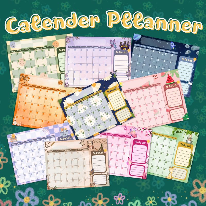 Jual Kalender | Kalender Aesthetic | Kalender Planner | Shopee Indonesia