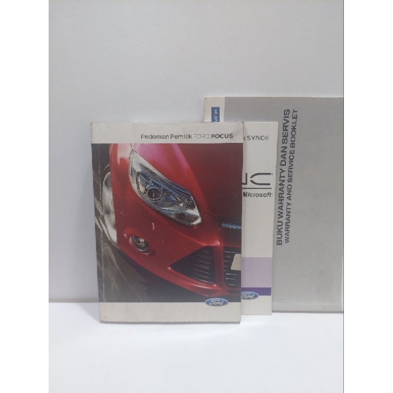 Jual BUKU MANUAL BOOK BUKU PEDOMAN PEMILIK MOBIL FORD FOCUS + BUKU ...