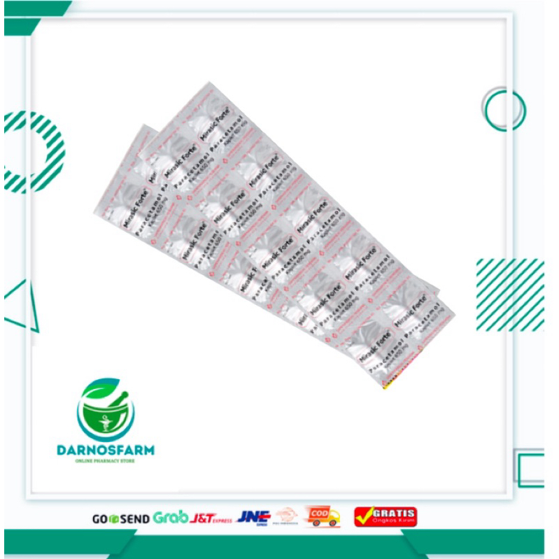Jual Mirasic Forte 650mg Strip | Shopee Indonesia