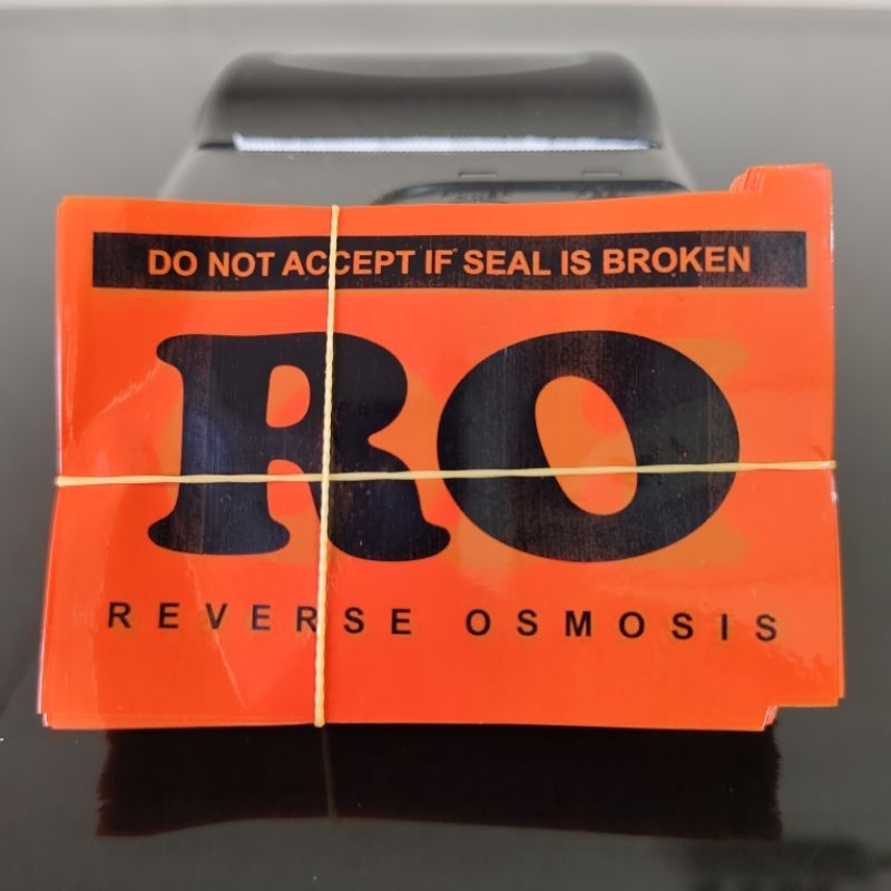 Jual Segel Galon RO Orange Isi 200 Pcs | Shopee Indonesia