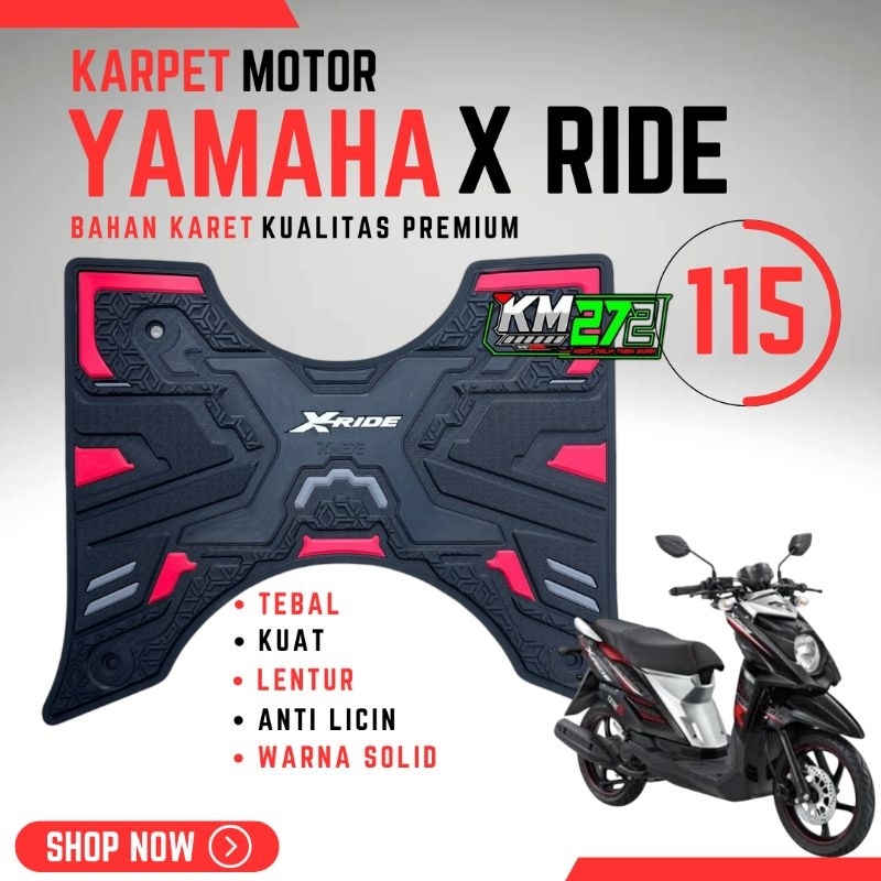 Jual KARPET ALAS PIJAKAN MOTOR YAMAHA X RIDE 115 | AKSESORIS VARIASI X ...