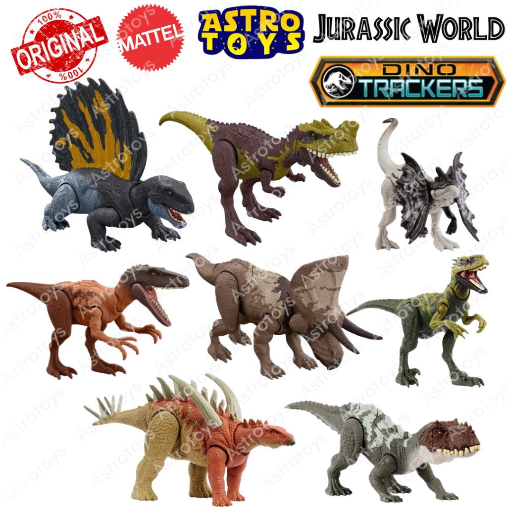 Jual Mattel Jurassic World Dino Strike Dino Trackers Original / Mainan ...