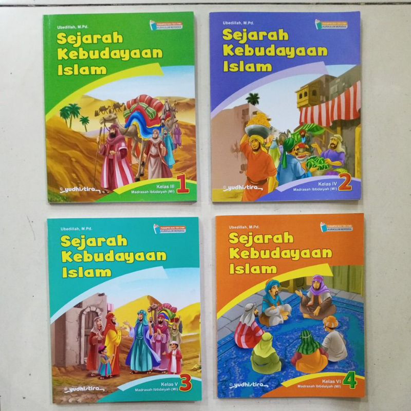 Jual SKI Sejarah Kebudayaan Islam kls 3 4 5 6 Madrasah Ibtidaiyah Kurikulum Merdeka Yudhistira ...