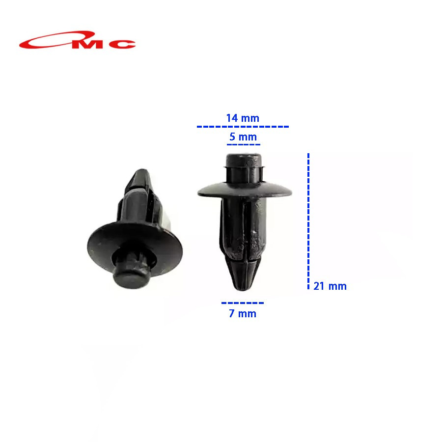 Jual Clip Klip Kancing Interior Body Motor Universal & Mobil Universal ...