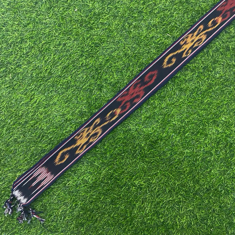 Jual syal tenun etnik Dayak pink ikat kepala tenun etnik x7 | Shopee ...