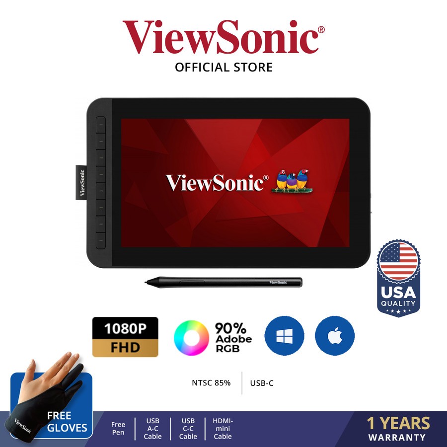 Jual ViewSonic Pen Display ID1230 / Interactive Pen Display | Shopee Indonesia