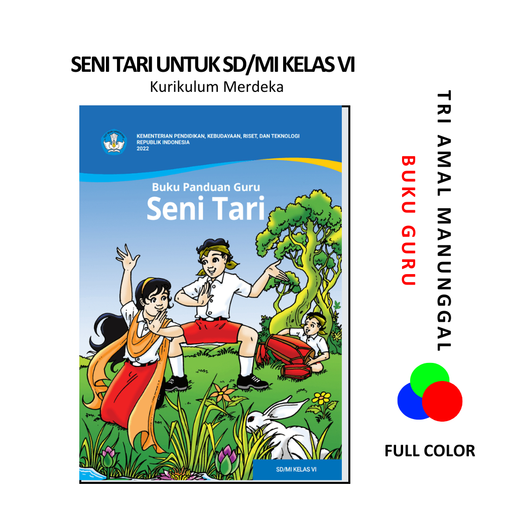 Jual Buku Guru Seni Tari Untuk SD/MI kelas 6 Kurikulum Merdeka - ARYADUTA | Shopee Indonesia