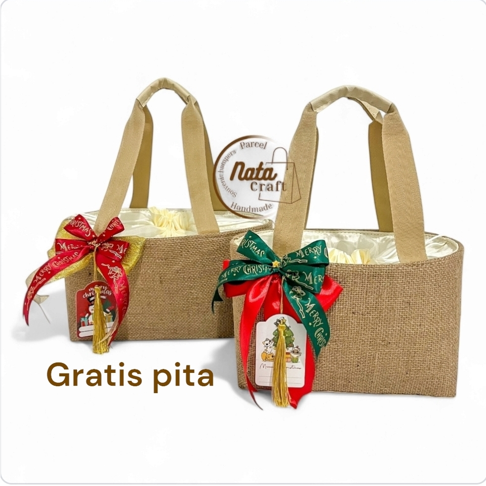 Jual Natacraft-Keranjang Hampers Natal Premium Tas Hampers Goodiebag ...