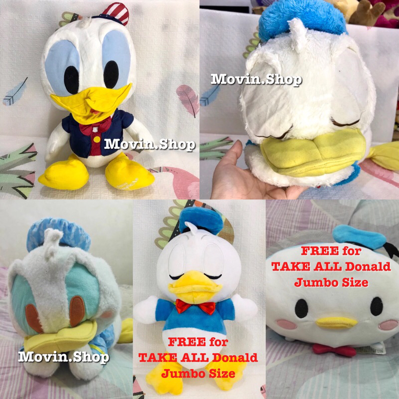 Jual TAKE ALL Boneka Donald Duck Jumbo Size (Baca Deskripsi) | Shopee ...