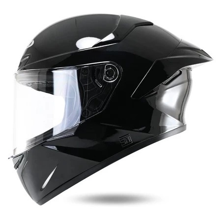 Jual Helm Full Face Ttc Mla Terbaru Solid Paket Ganteng Kaca Visor Blue ...