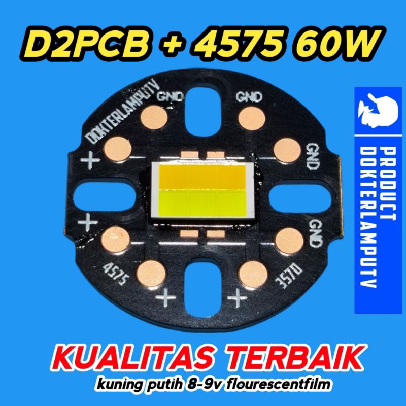 Jual PCB D2 LASER + 4575 KUNING-PUTIH 60 WATT UNTUK UPGRADE | Shopee ...