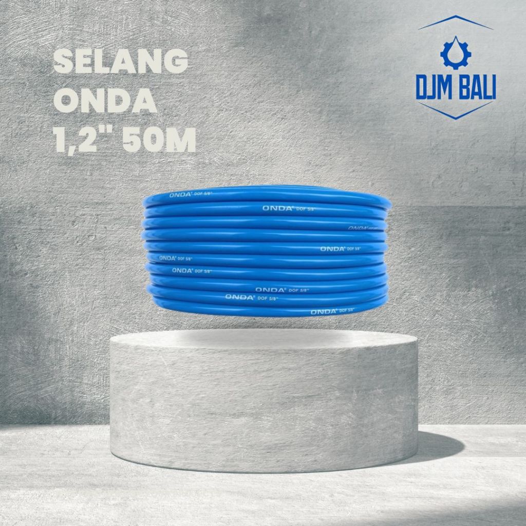 Jual Selang Air Onda Dof Biru 1/2 inch Panjang 50 Meter | Shopee Indonesia
