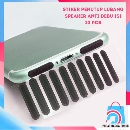 Jual PHG - STIKER PENUTUP LUBANG SPEAKER ANTI DEBU ISI 10 PCS STICKER ...