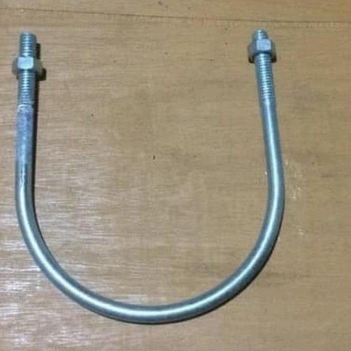 Jual Klem U Bolt 5 Inch x 1/2 Inch / Clamp U Bolt 5 Inch / U Baut 5" x ...