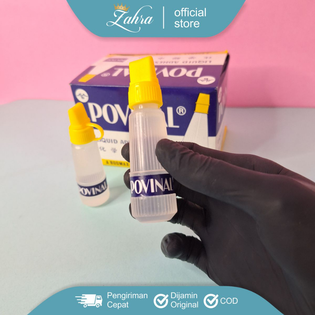 Jual Lem Kertas povinal / Lem cair bening 1 Pack Isi 12 Pcs | Shopee Indonesia