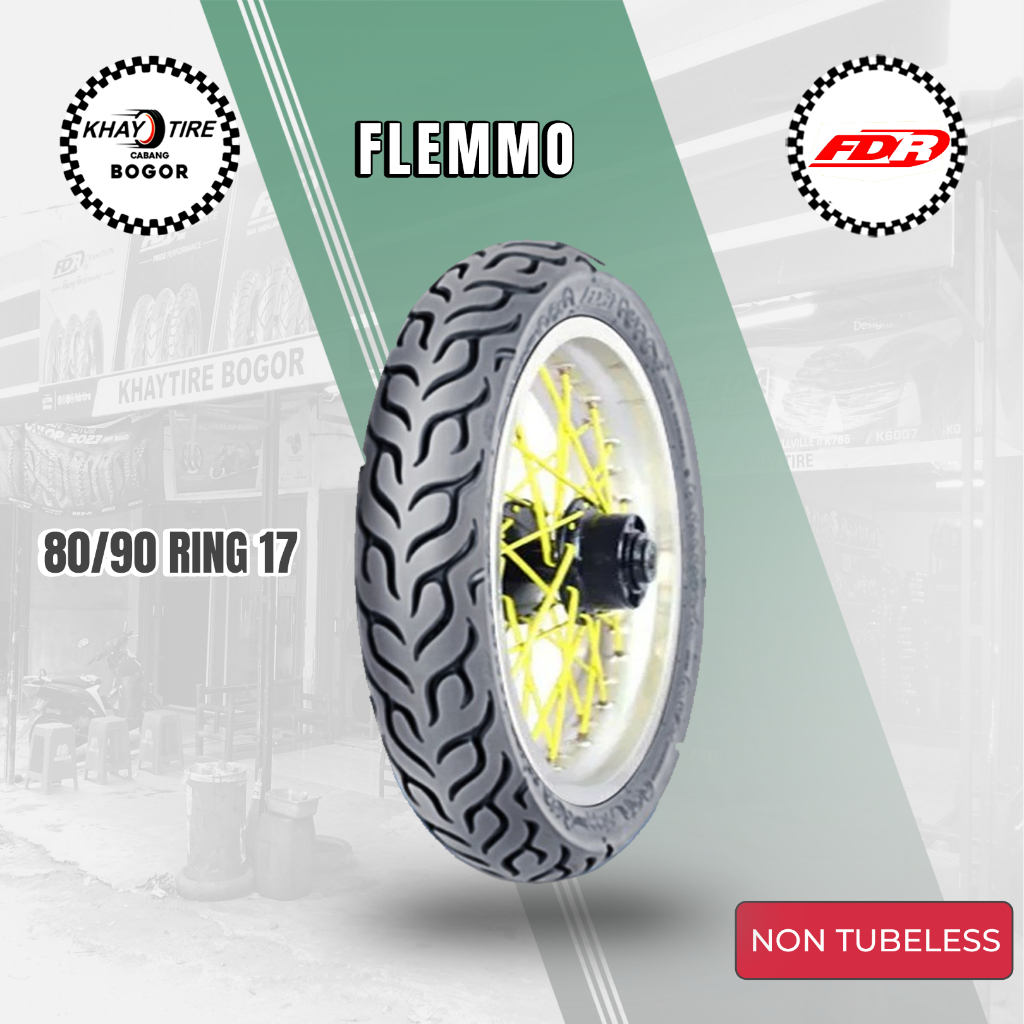 Jual Ban Motor Bebek FDR FLEMMO 80/90 Ring 17 Non Tubeless | Shopee ...