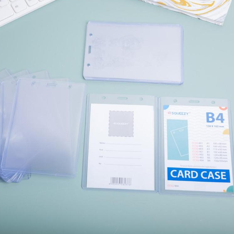 Jual Plastik ID Card B4 SQUEEZY Holder Keras / Name Tag B4 SQUEEZY ...