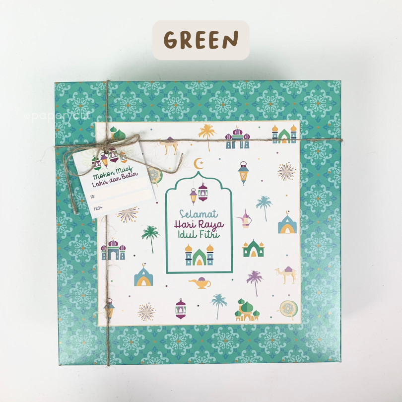 Jual Box Packaging Hampers Cookies Edisi Idul Fitri Kotak Kue Lapis ...