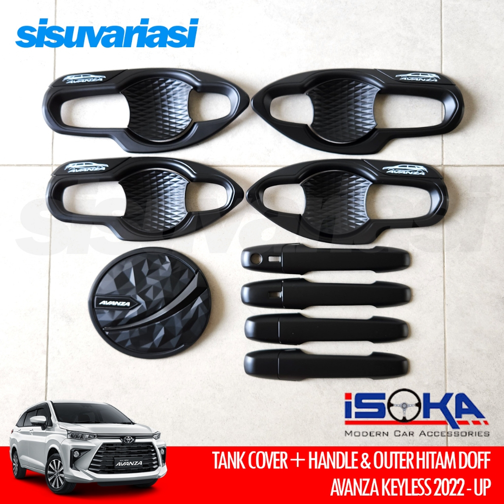 Jual Cover Handle Outer Tank Cover Avanza Veloz Xenia 2022 2023 2024 2025 Aksesoris Garnish ...