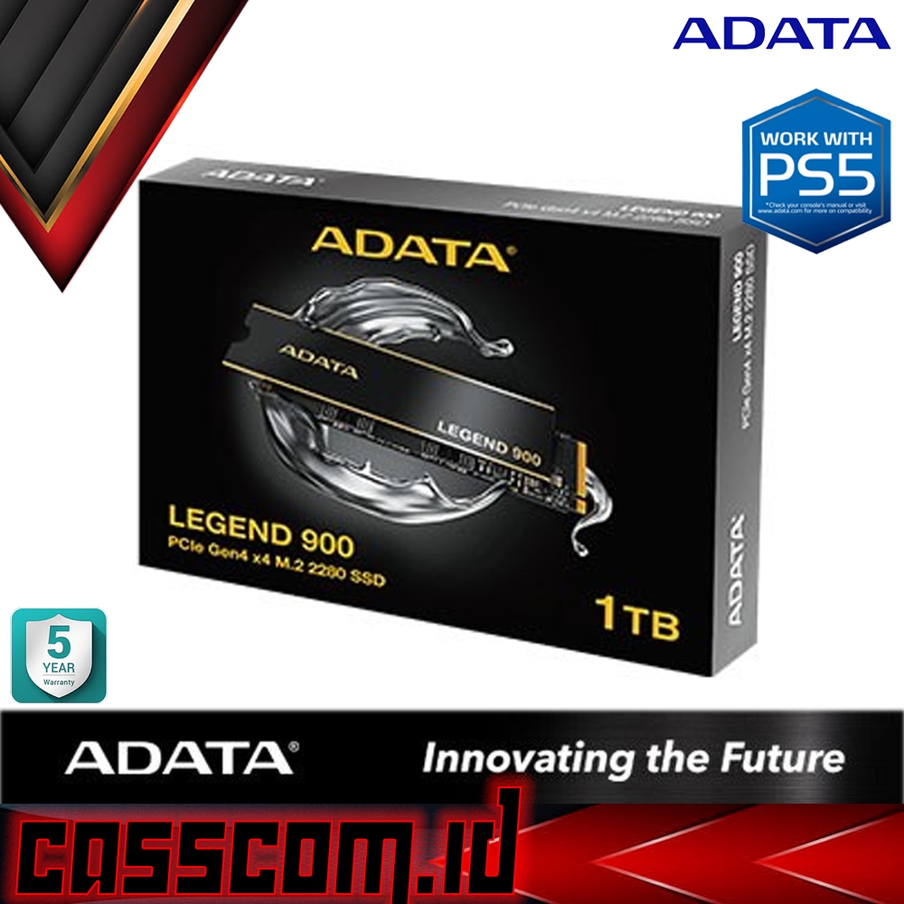 Jual ADATA LEGEND 900 SSD 1TB M.2 NVMe 2280 PCIe Gen4.0 x4 3D NAND Support PS5 1 TB | Shopee ...