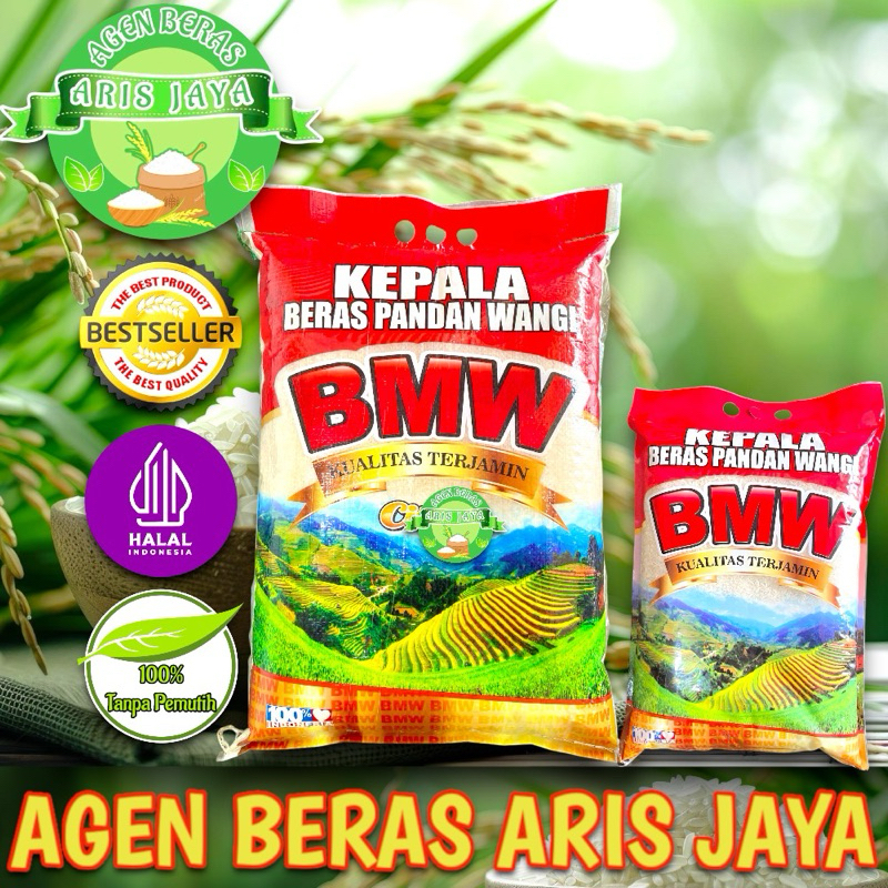 Jual Beras BMW Pandan Wangi Premium | Shopee Indonesia