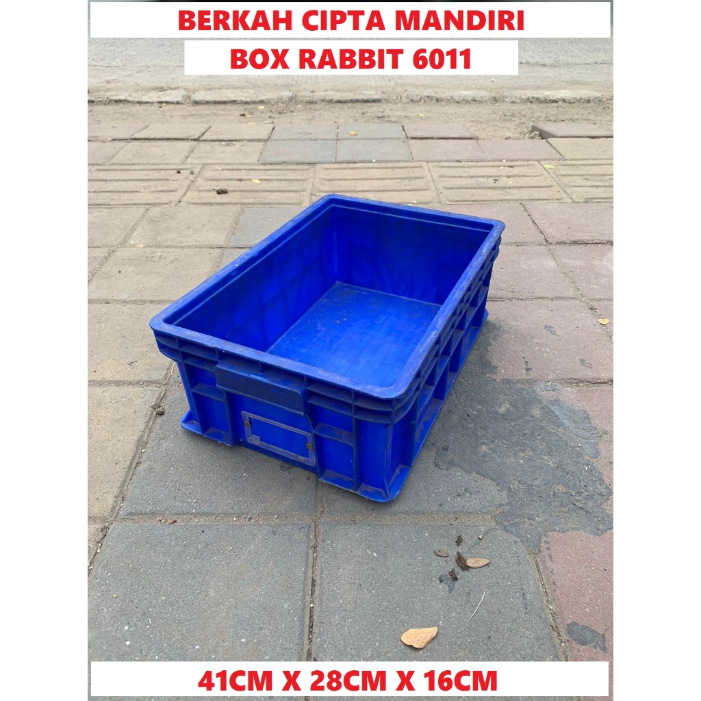 Jual Box Container Plastik Rabbit 6011 Bak ikan Box Sparepart Box ...