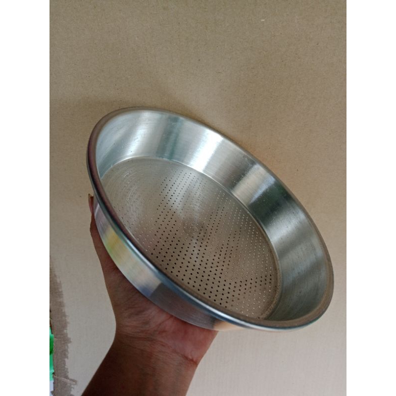 Jual SARINGAN SANTAN 22 DAN AYAKAN TERIGU SARINGAN ALUMUNIUM/ SARINGAN ...