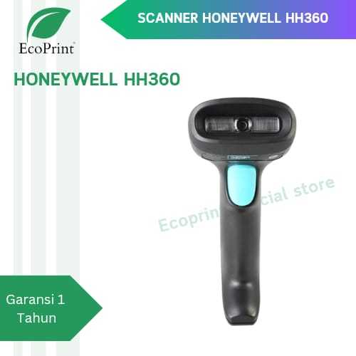 Jual ECOPRINT Honeywell Barcode Scanner HH360 USB | Shopee Indonesia