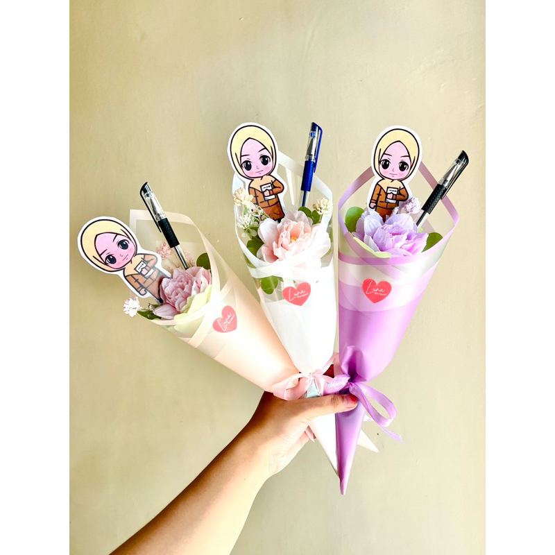 Jual Buket Topper Hari Guru // Gift hari guru // Kado hari guru ...