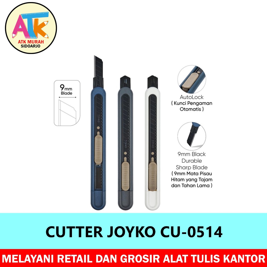 Jual PISAU CUTTER JOYKO CU-0514 | Shopee Indonesia