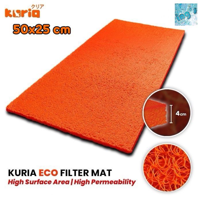 Jual KURIA 50x25 cm ECO Filter Hi-Density Media Filter/japmat Kolam ...