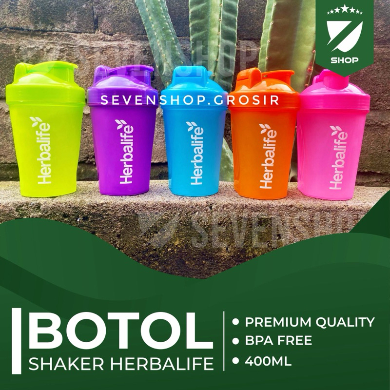Jual BOTOL SHAKER 400ML HLF BOTOL SHAKE CUSTOM | Shopee Indonesia