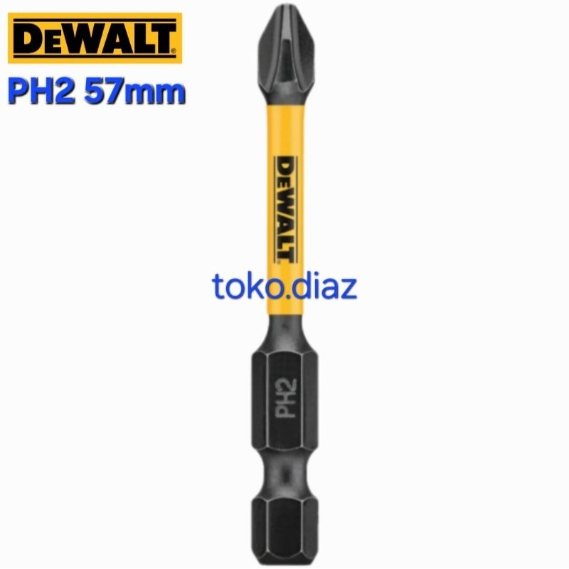 Jual Mata obeng DeWALT PH2 flextorq / panjang 57mm | Shopee Indonesia