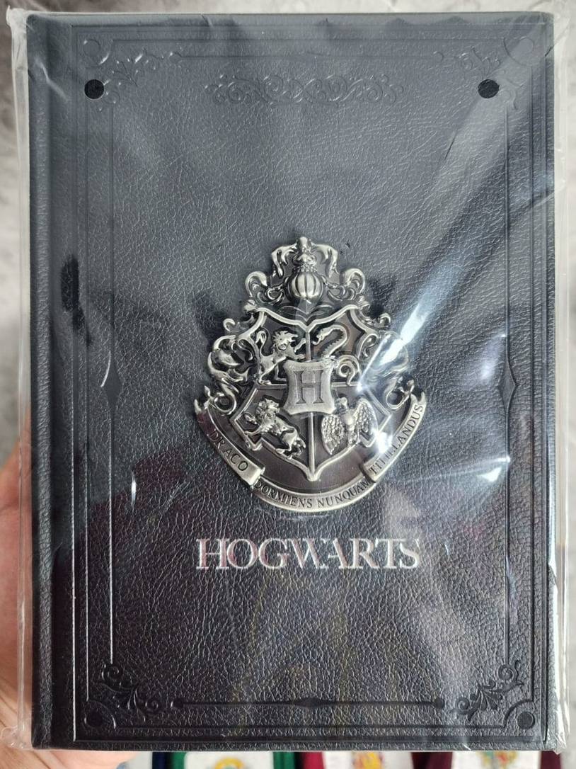 Jual Miniso x Harry Potter - Notebook / Buku Hogwart Emblem Emboss ...