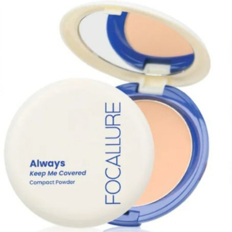 Jual FOCALLURE Always Keep Me Covered Compact Powder - Bedak Padat ...