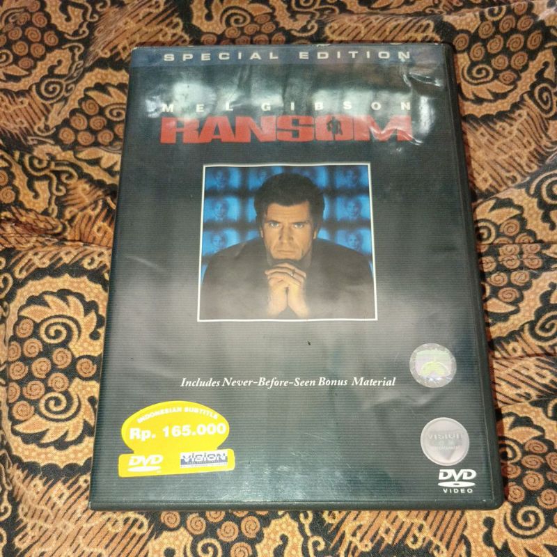 Jual DVD Film Mel Gibson Ransom Special Edition Original | Shopee Indonesia
