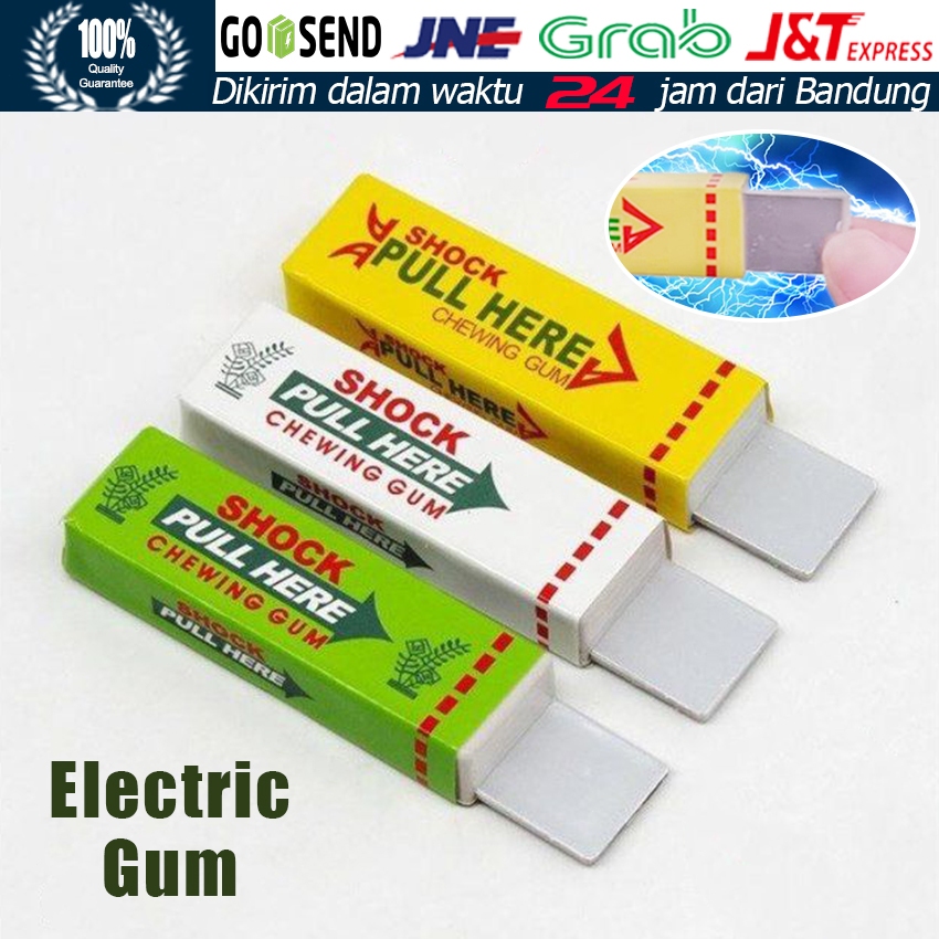 Jual Shock Chewing Gum / Mainan Permen Karet Setrum Kejut Listrik untuk ...