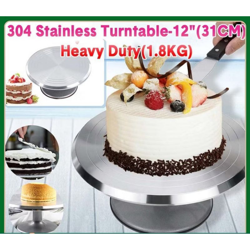 Jual Meja Putar/Turn Table Cake 31cm | Shopee Indonesia