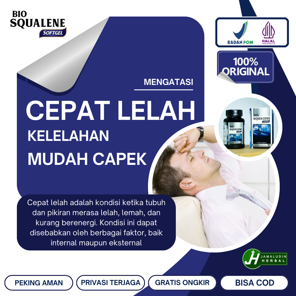 Jual Cara Mengatasi Cepat lelah / Mudah Capek Cape /Lemas Kelelahan ...