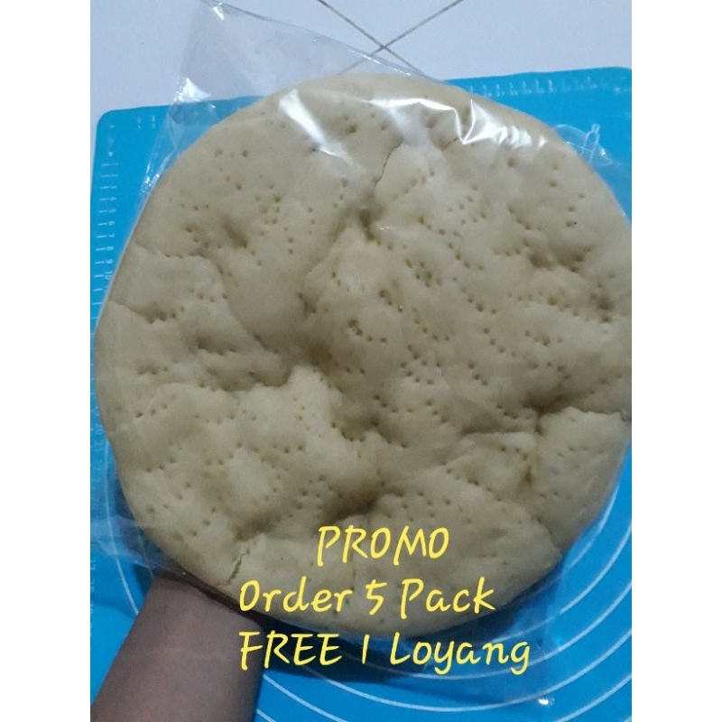 Jual pizza Base/Roti Pizza/Pizza Dough Frozen Tebal D. 25cm (2pcs ...
