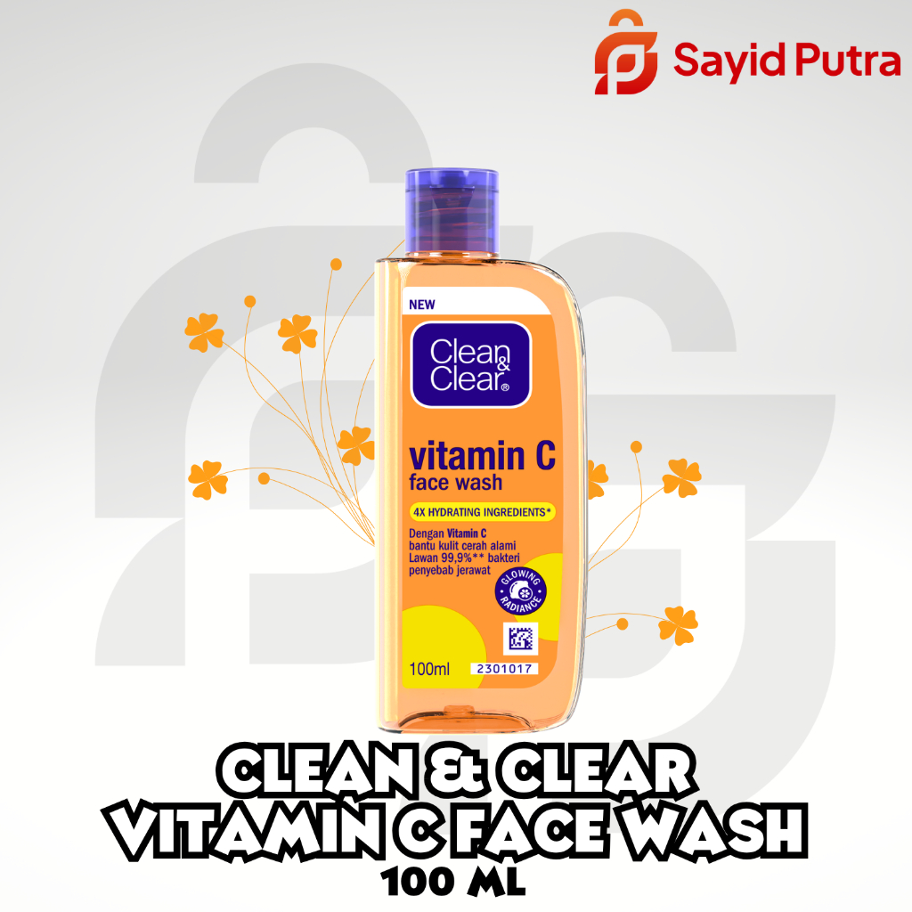 Jual CLEAN AND CLEAR FACIAL WASH VITAMIN C 100 ML | Shopee Indonesia