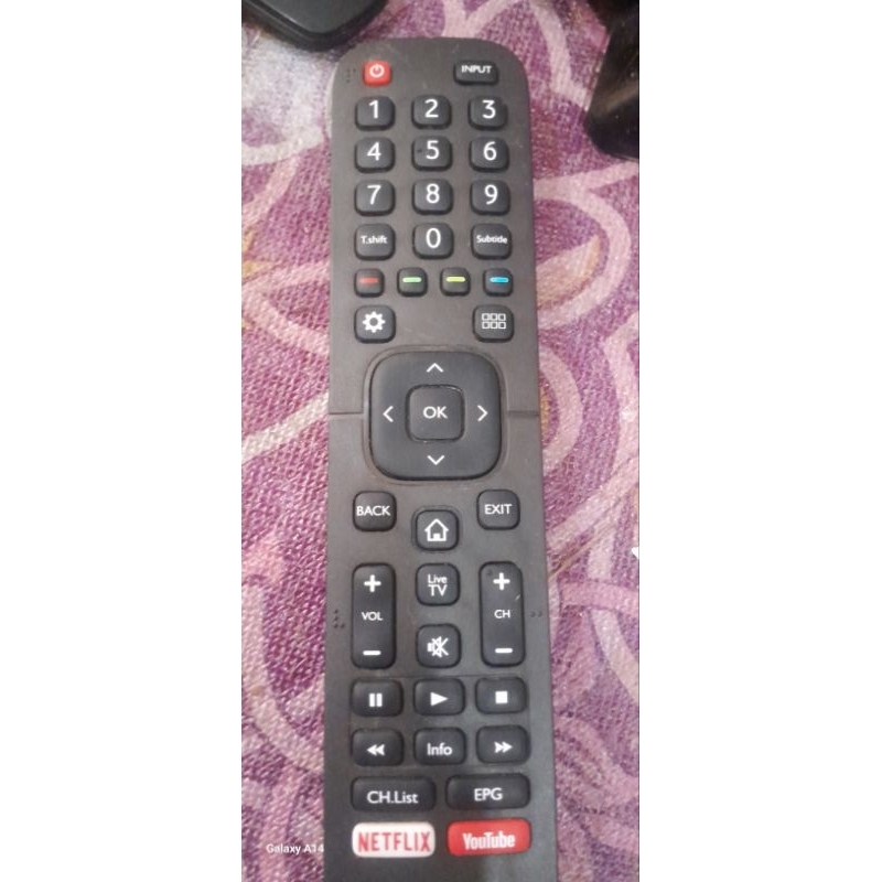 Jual remote TV LED HISENSE android tv | Shopee Indonesia