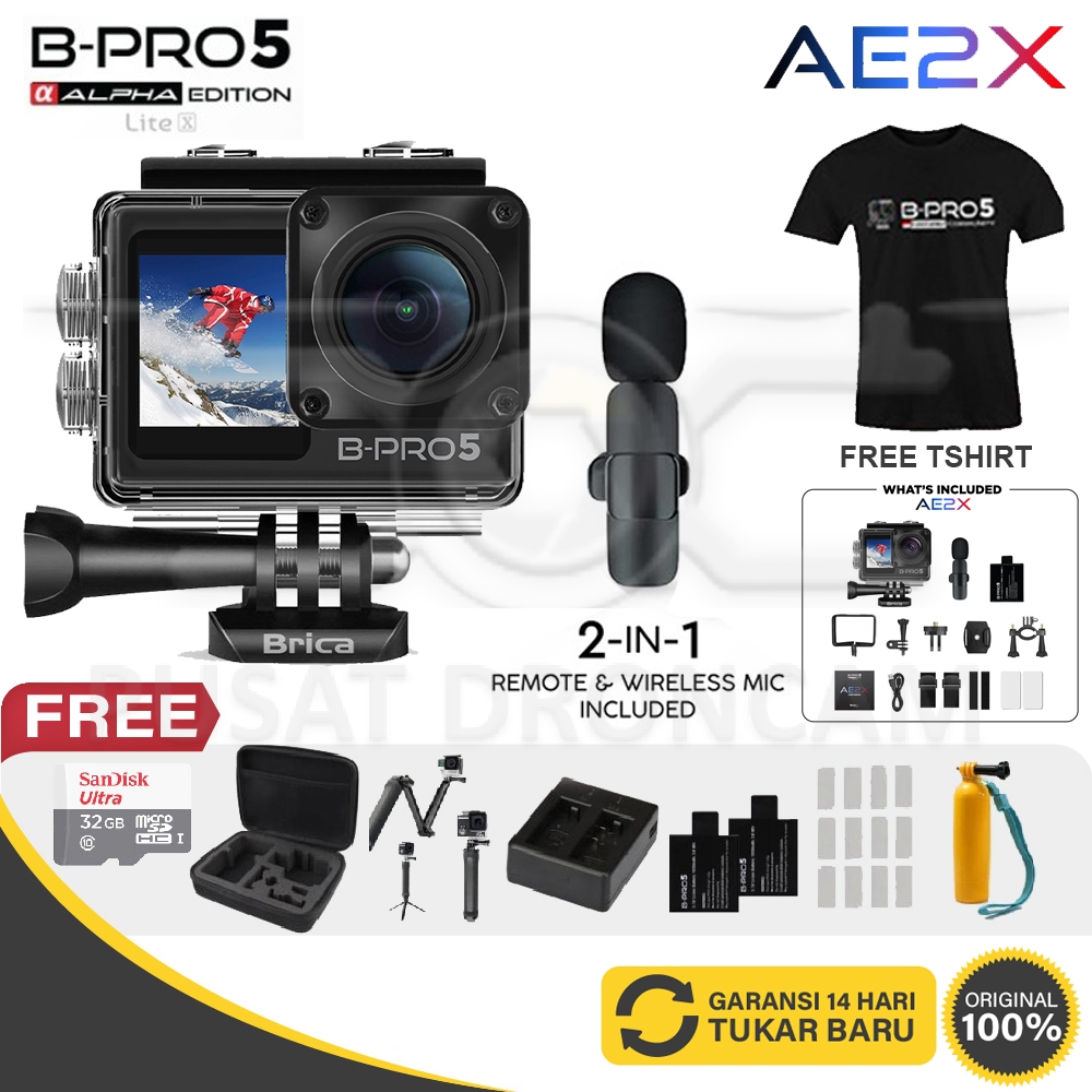 Jual Brica B-Pro 5 Alpha Edition Mark II X Action Cam 4K - Bpro 5 AE2X ...