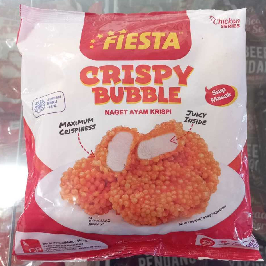 Jual Fiesta Crispy Bubble Nugget 400gr Nugget Bubble Crumb | Shopee ...