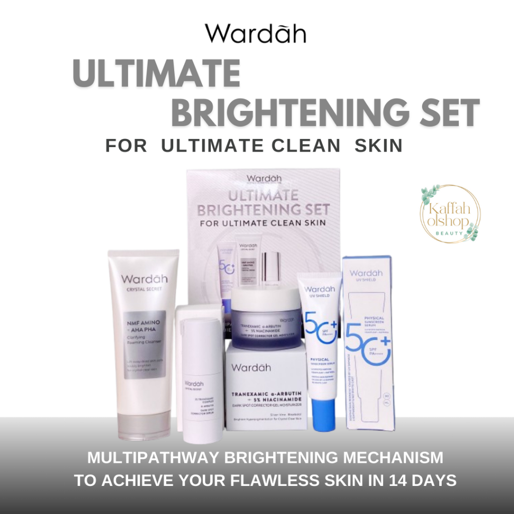 Jual WARDAH PAKET ULTIMATE BRIGHTENING (MENCERAHKAN DAN MENGATASI FLEK ...