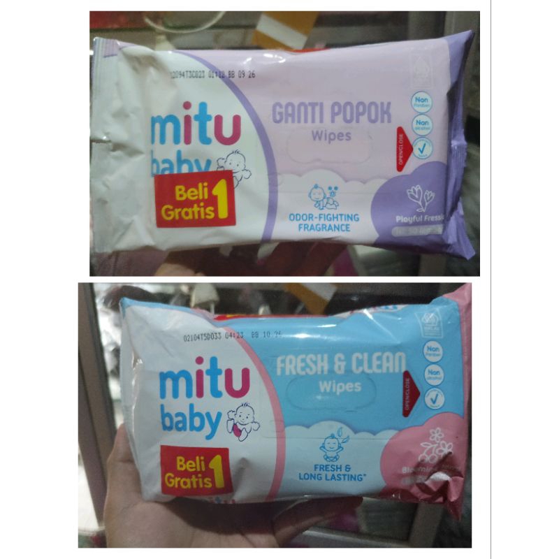 Jual Mitu tisu basah bayi 50lembar | Shopee Indonesia